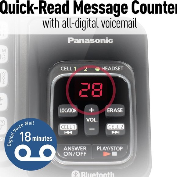 Panasonic | Other | Panasonic Expandable Cordless Phone System W ...